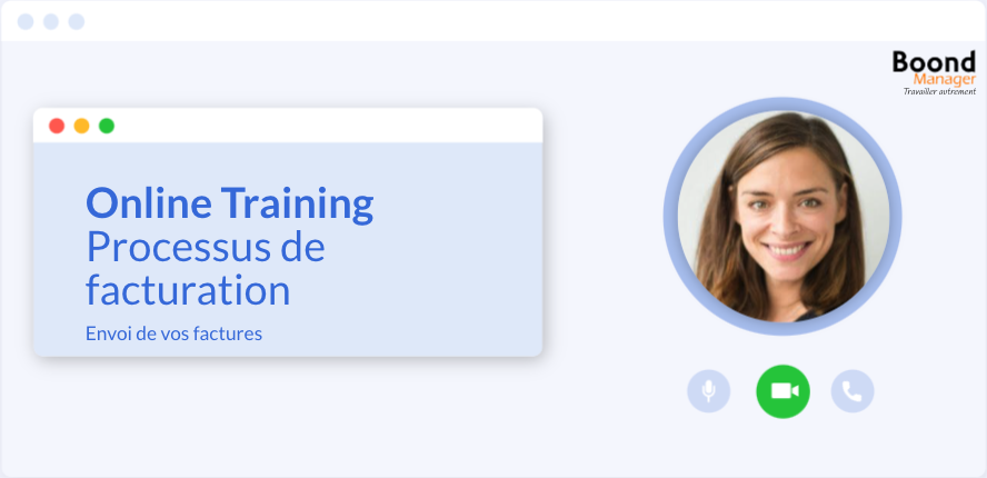 3️⃣ Envoi de vos factures – Support de BoondManager 3️⃣ Envoi de vos factures – Support de BoondManager